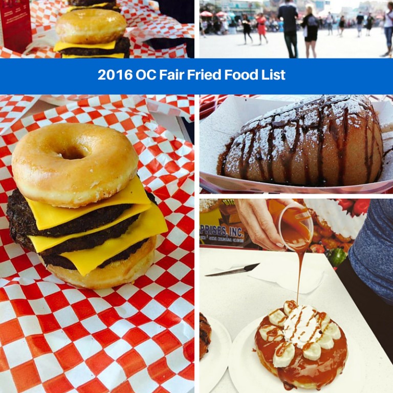 2016 OC Fair Fried Food List - Family Review Guide