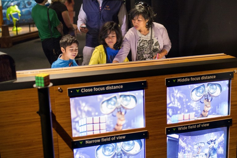 5 Hands On Exhibits At The Science Behind Pixar - Family Review Guide
