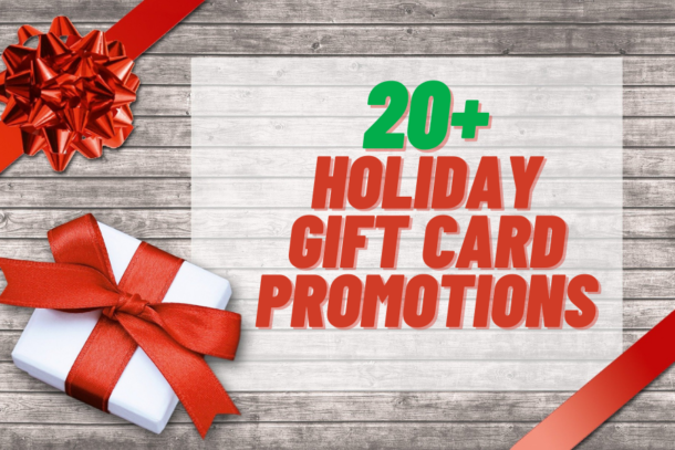 20+ Holiday Gift Card Promotions - Family Review Guide