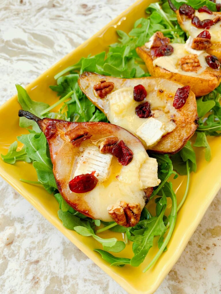 Holiday Baked Pears with Brie - Family Review Guide