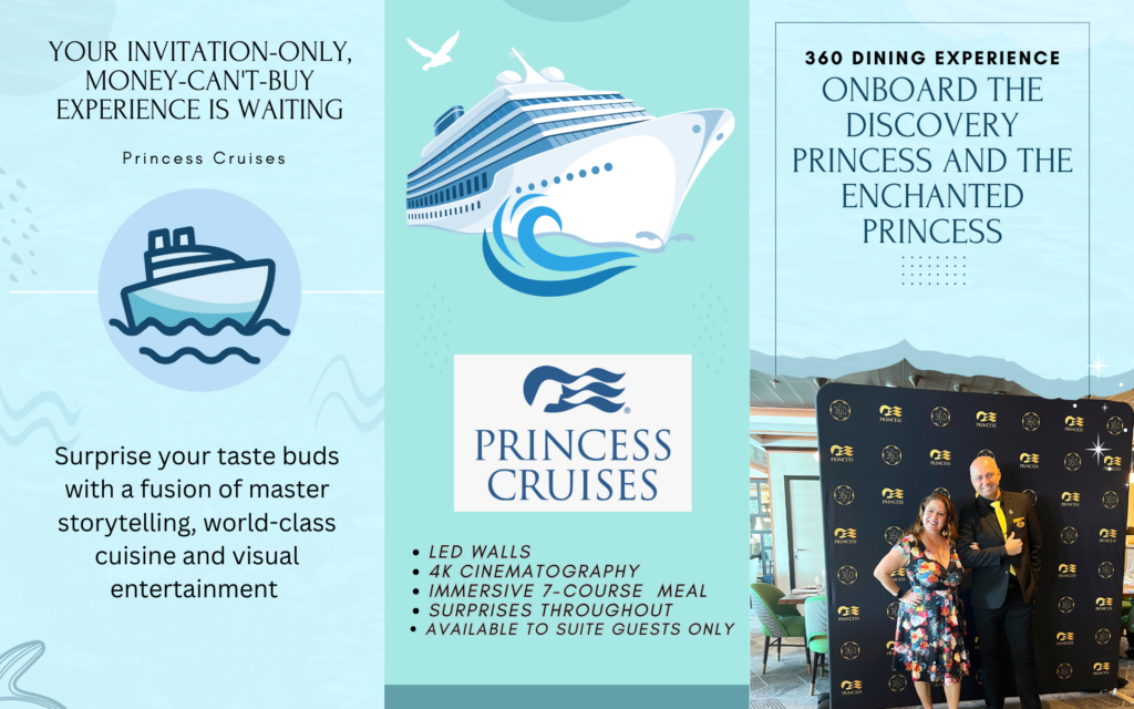 360 Dining Experience Onboard The Discovery Princess - Family Review Guide